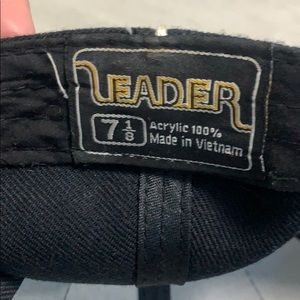 Leader | Accessories | Leader Black White Striped Hat | Poshmark